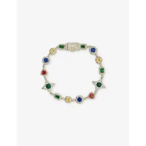 GLD Gemstone -plated Chain Bracelet - Gold
