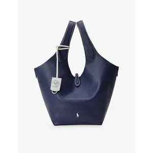 Polo Ralph Lauren Leather Tote Bag - Ink