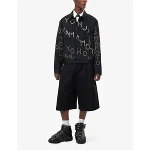 Yohji Yamamoto Stud-embellished Denim Jacket