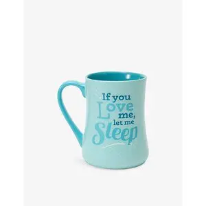THE DISNEY STORE AT SELFRIDGES Stitch Let Me Sleep Ceramic Mug