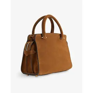 METIER Private Eye Mini Suede Top-handle Bag
