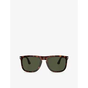 Persol Po3336s Pilot-frame Acetate Sunglasses - Brown