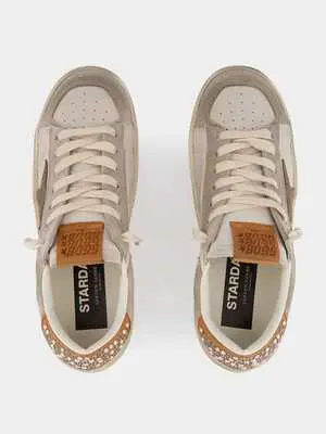 GOLDEN GOOSE Star Studded Leather Sneakers