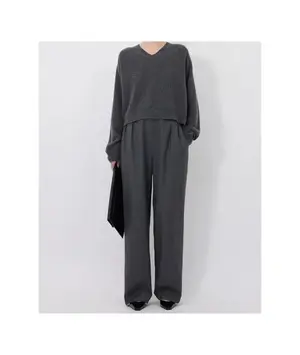 Loulou De Saison Anzor Boxy V-neck Sweater