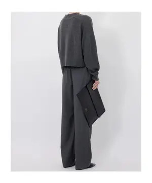 Loulou De Saison Anzor Boxy V-neck Sweater