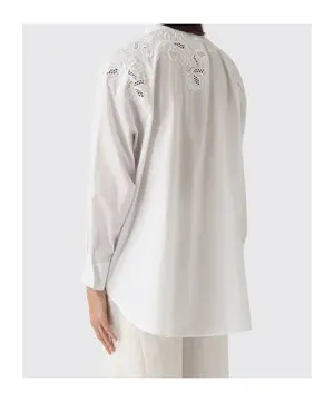Ermanno Scervino Embroidered Scalloped Shirt