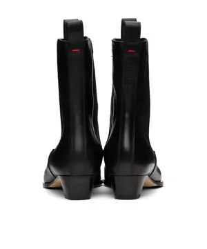 AeydĒ Kiki Pointed Chelsea Boots - Black