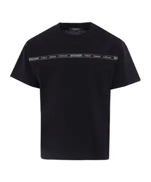 Balmain Logo-lettering T-shirt