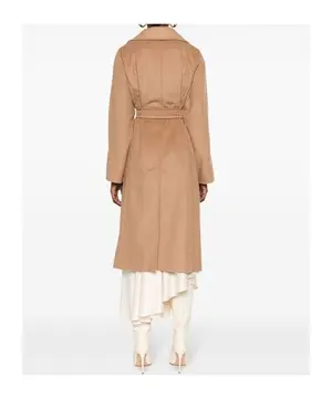 Max Mara Lapel Long-sleeved Coat