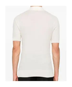 TOM FORD Short Sleeved Knitted Polo Shirt