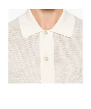 TOM FORD Short Sleeved Knitted Polo Shirt