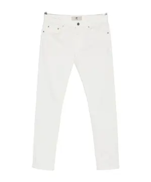 PT TORINO Belt-loop Jeans - White