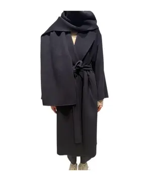 Max Mara Long Sleeved Belted Coat