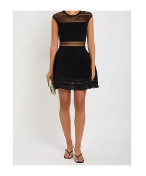 Simkhai Esri Textured Close-knit Mini Dress