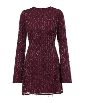 ROTATE BY BIRGER CHRISTENSEN Embellished Minidress