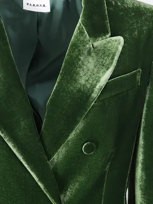 P.a.r.o.s.h Peak Lapel Double-breasted Blazer