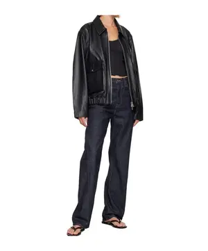 Citizens Of Humanity Zip-front Bomber Jacket