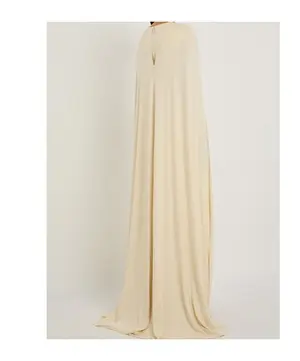 Simkhai Demi Draped Cape Jersey Gown