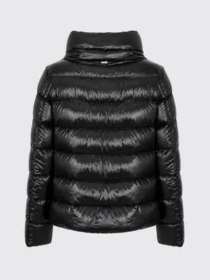 Herno Down Jacket With Mock Neck And Drawstring Hem