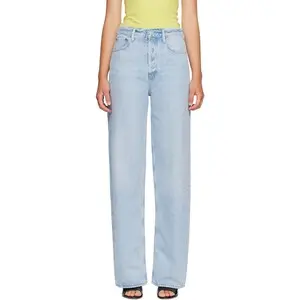 AGOLDE Ren Faded Wide-leg Jeans