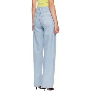 AGOLDE Ren Faded Wide-leg Jeans