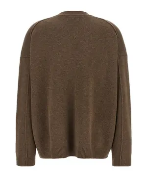 BE YOU Relaxed V-neck Cashmere Cardigan