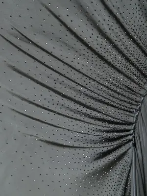 Giorgio Armani Crystal-embellished Ruched Maxi Dress
