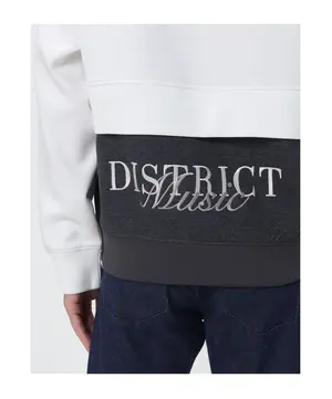 Emporio Armani Long Sleeve Sweatshirt With Drawstring Hood