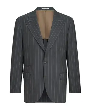 Brunello Cucinelli Long-sleeved Suit Jacket