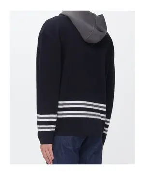 Emporio Armani Striped Crew Neck Sweater