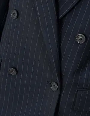 NILI LOTAN Pinstriped Blazer