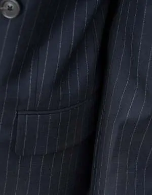 NILI LOTAN Pinstriped Blazer