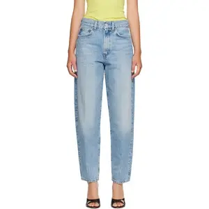 AGOLDE Agolde Faded Pressed-Crease Jeans Orbital