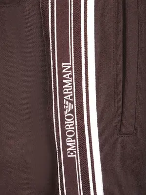 Emporio Armani Elastic-waist Athletic Pants