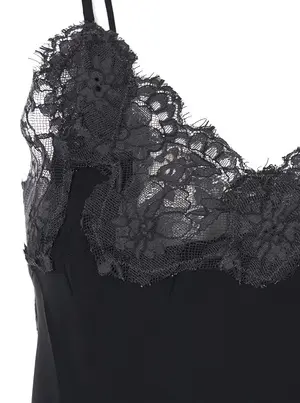 Gold Hawk V-neck Lace Trimmed Camisole