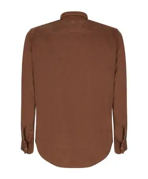 Canali Corduroy Western Shirt