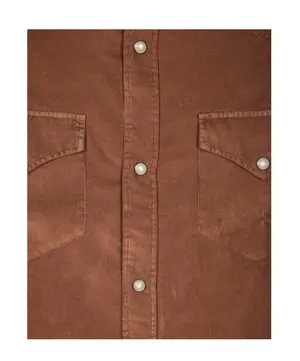Canali Corduroy Western Shirt