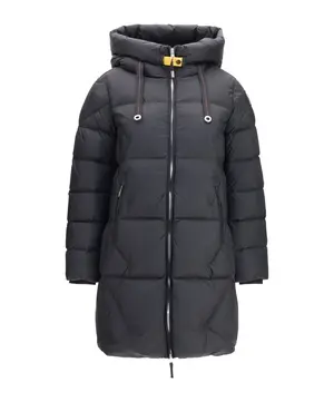 PARAJUMPERS Janet Hooded Long Down Jacket - Black