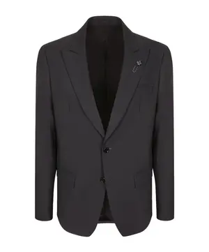 LARDINI Long-sleeved Suit And Trousers Set