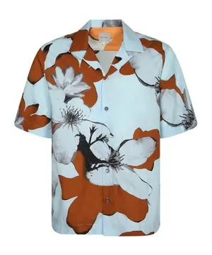 Paul Smith Short-sleeved Shirt - Blue