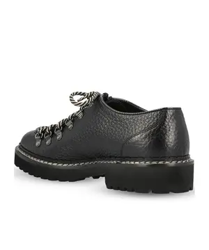 DOUCAL'S Embossed Lace-up Low-top Casual Shoes