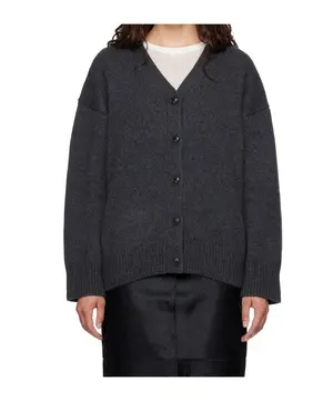 Loulou De Saison Button-front Ribbed-knit Cardigan