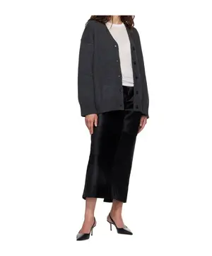 Loulou De Saison Button-front Ribbed-knit Cardigan