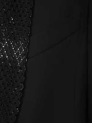 Giorgio Armani Embellished Shawl Collar Blazer