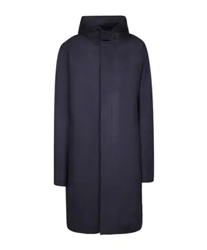 LARDINI Long Sleeved Hooded Coat
