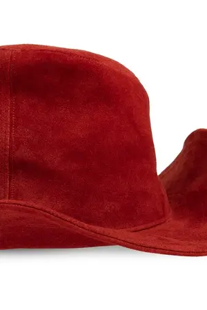 Yohji Yamamoto Suede Fedora