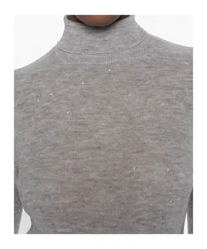 Fabiana Filippi Wool Turtleneck Sweater
