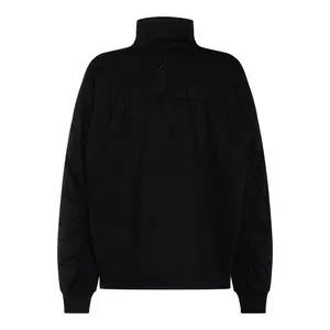 THOM KROM Half Zip High Neck Sweatshirt