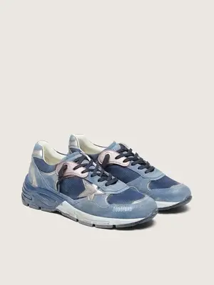 GOLDEN GOOSE Dad-star Low-top Sneakers - Denim Blue