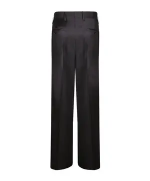LARDINI High-waisted Trousers With Belt Loops